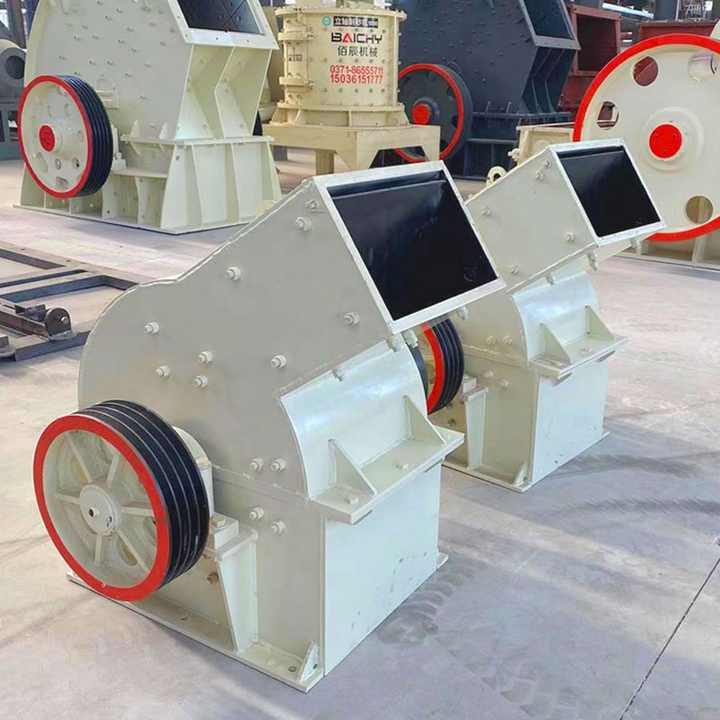 Industrial Hard Rock Ore Crusher PC 400*300 Hammer Crusher Machine ...