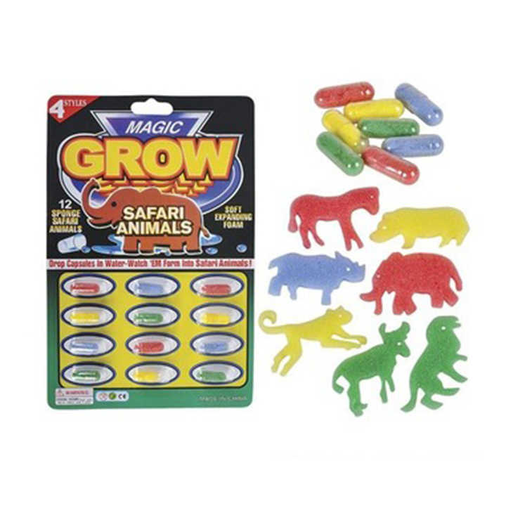 Magic Grow Capsules - Soft Foam Animals for Kids