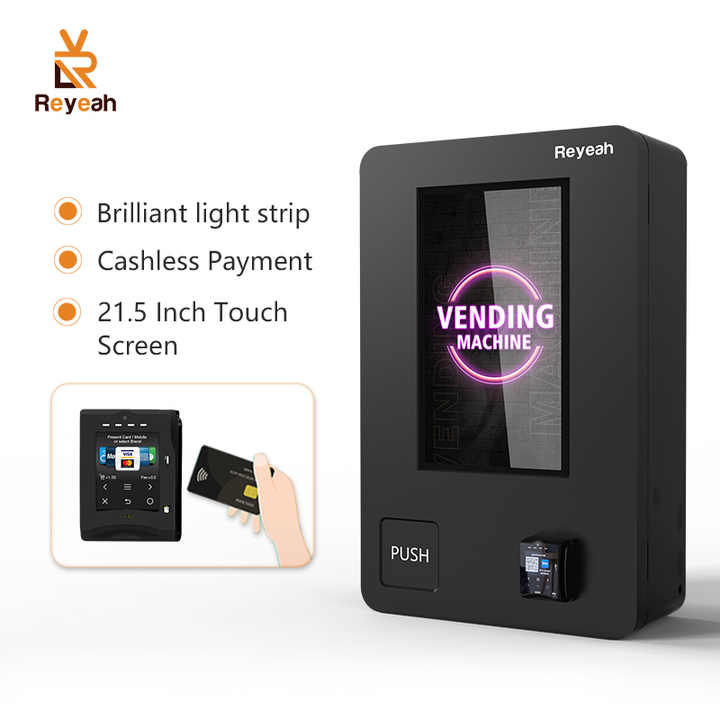 Reyeah Wall Mounted Mini Vending Machine with Touch Screen