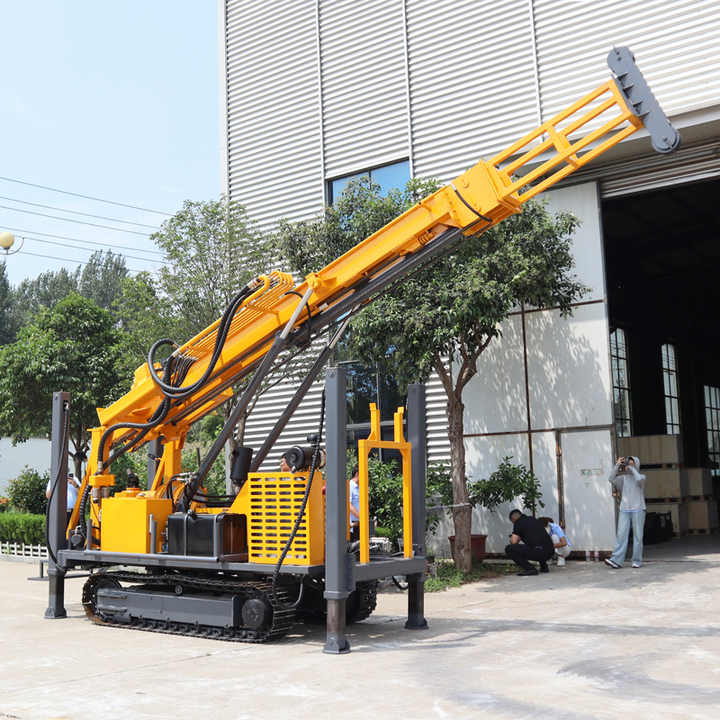 Portable Drilling Rig 280m Crawler Hydraulic Mine Drilling Rig ...