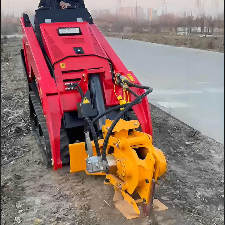 25Hp Diesel Kubota Powered Vibration Plow Attachment for Derette V1000 ...