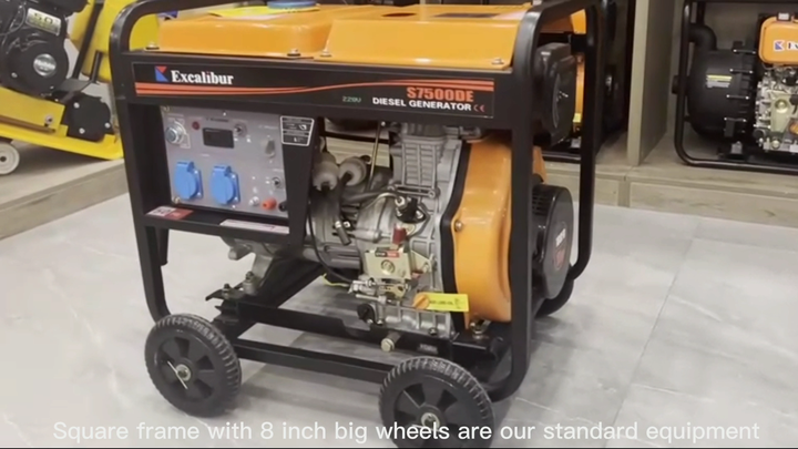 Excalibur 3000 Watt 3000w 5500w 5.5kva Electric Open Power Small Silent ...