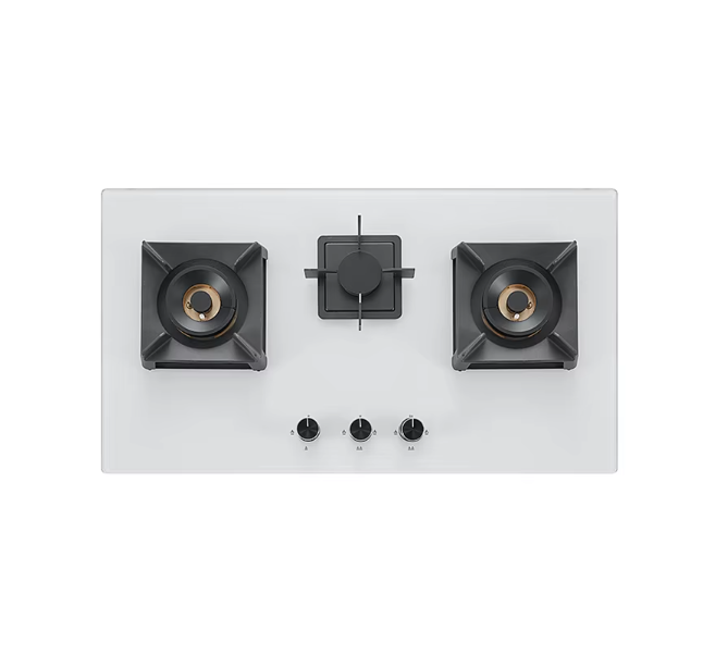 LPG Gas Cooker White Gas Cooktops Glass New Trend Good Price Metal Top ...