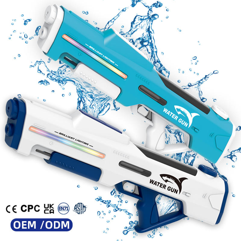 Kids Summer Outdoor Shooting Playing Game Automatic Water Absorption ...