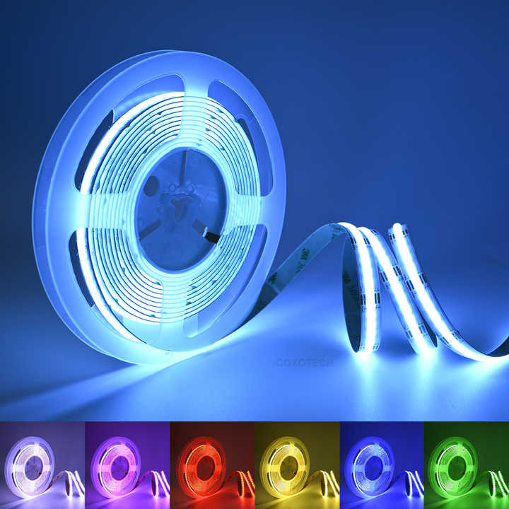 Smart COB Led Strip Light - RGB CCT 5m 20m 10m Strips