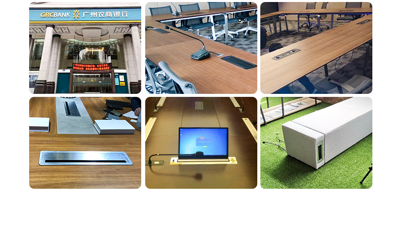 New Design USB Tabletop Integrated Pop Up Socket Box Table Embedded ...