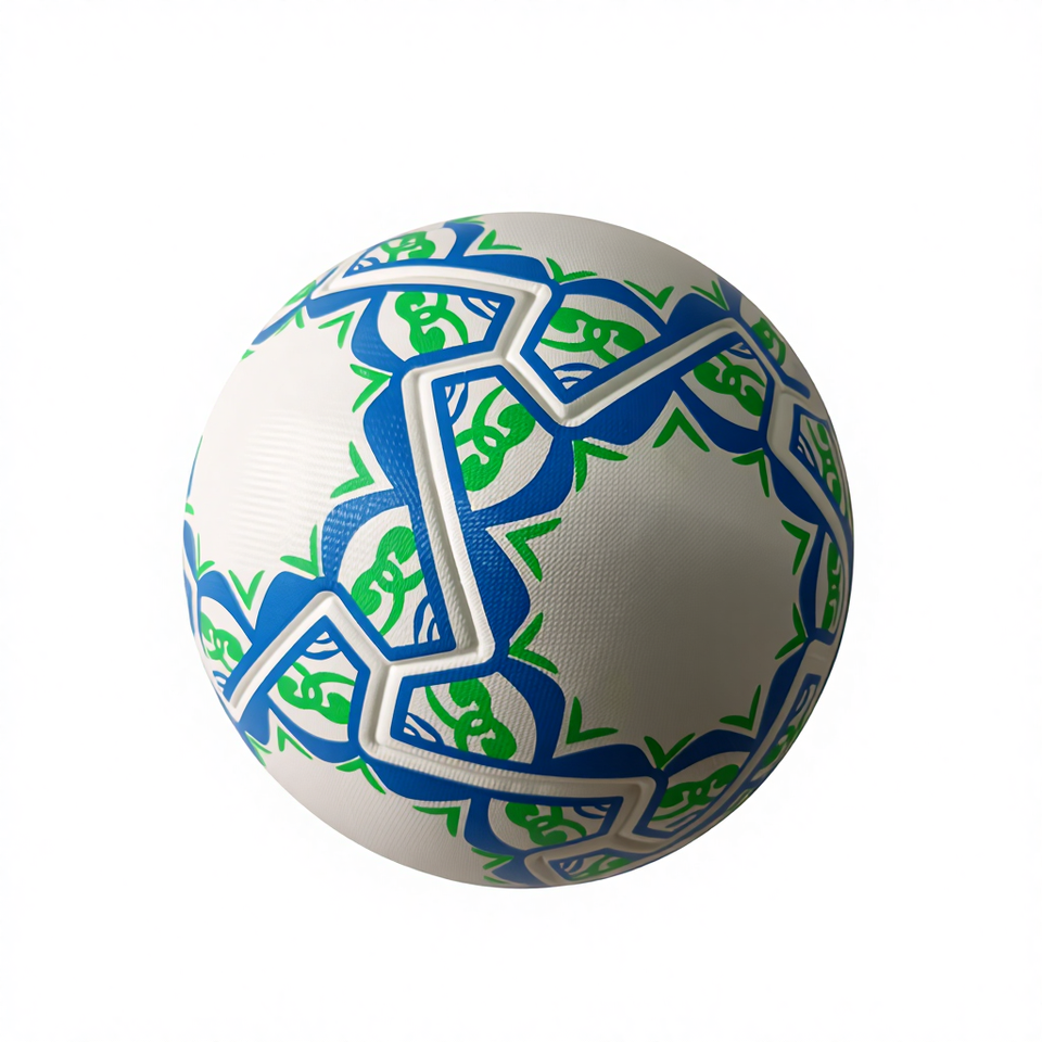 New Premium PU Thermal Bonded Lightweight Durable Star Footballs Size 5 ...