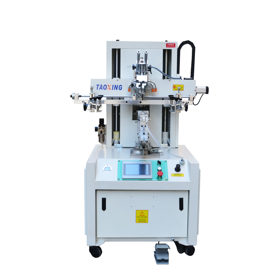 Impresora de pantalla de seda semiautomática de alto rendimiento Taoxing, máquina de impresión ...