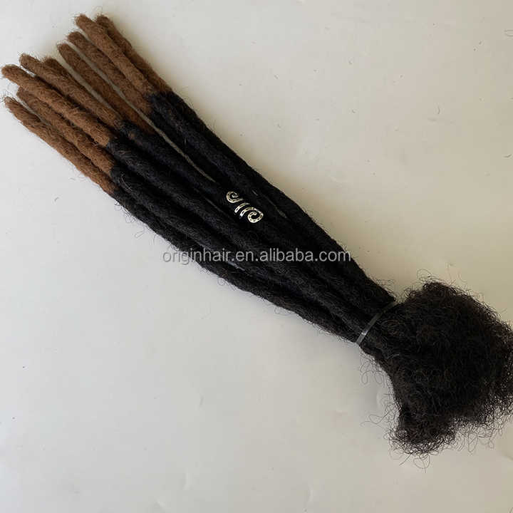 100% Handmade Brazilian Hair Dreadlock Extensions Blonde Ombre Locs for ...