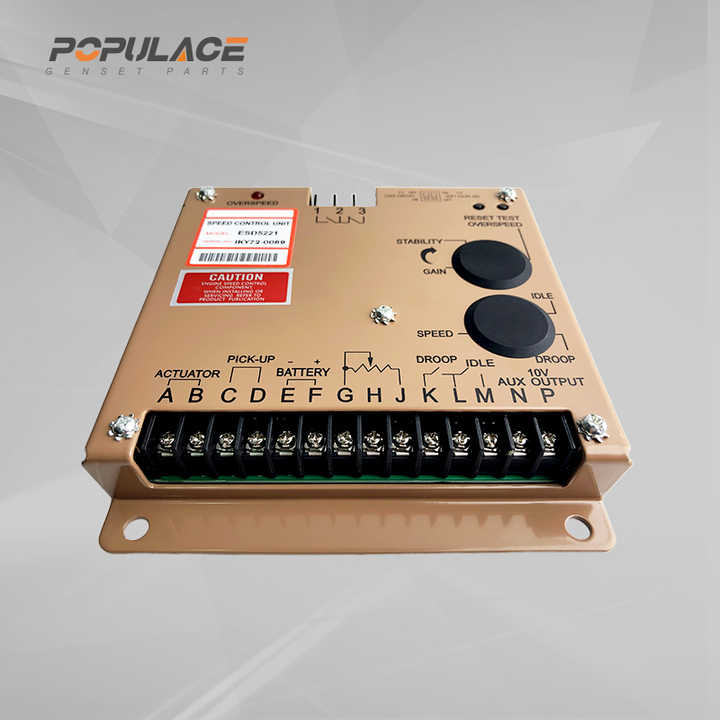 Diesel Generator Electronic Automatic Controller Panel Alternator Speed ...