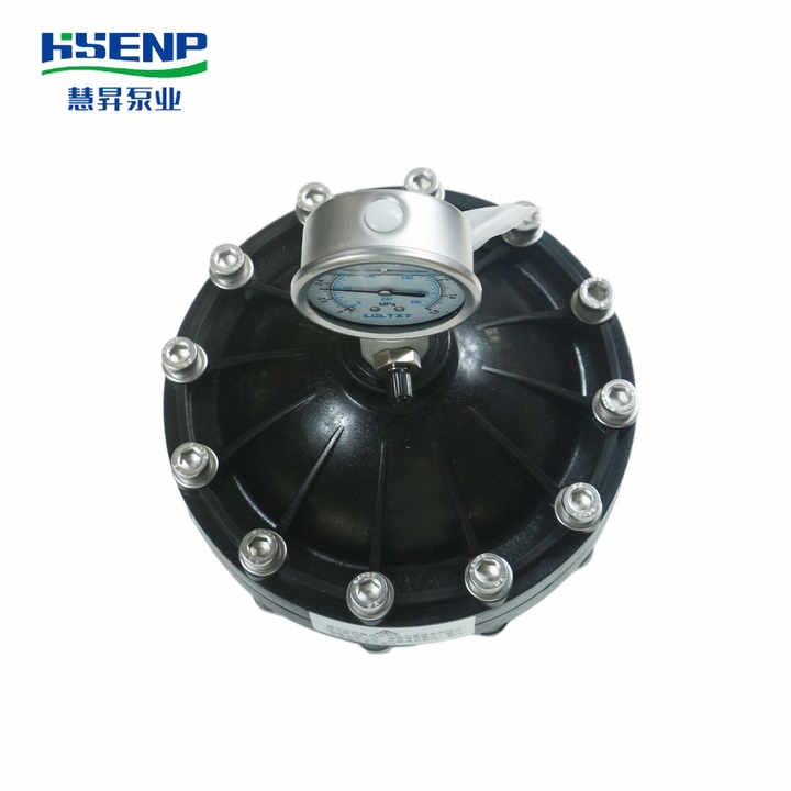 DN15-DN50 PVC PPH PVDF Diaphragm Air Pulsation Damper Pulse Stabilizer Dosing Metering Pumps for ...