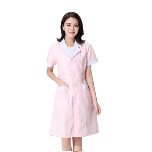 Wholesale scrub uniform double breasted lab coat In Different Colors ...