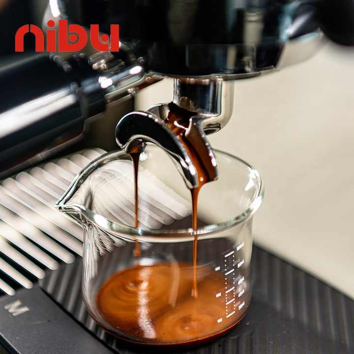Nibu 100ml Eco-Friendly Glass Espresso Shot Coffee Measuring Cup Liquid ...