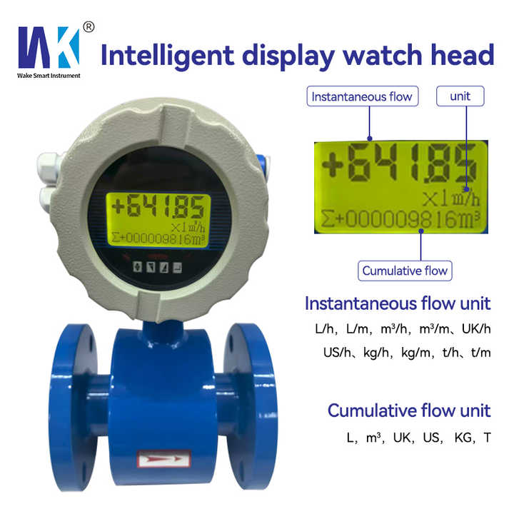Flowmeter Pulse Flow Meters 0.5%R Conductive Liquids Cold/Hot Water ...