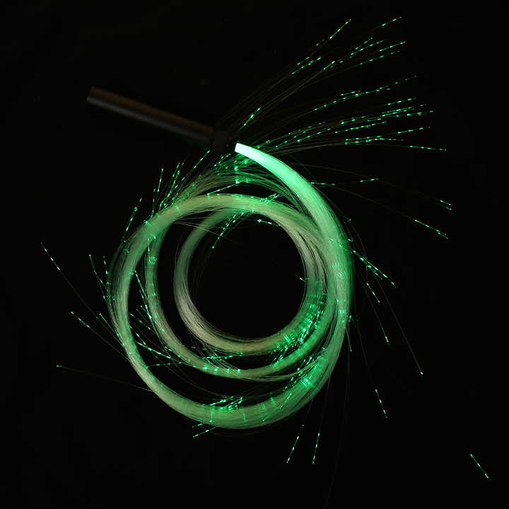 LED Lighted Interactive Performance Dancing Whip with Colorful Dots Enhances Atmosphere ...