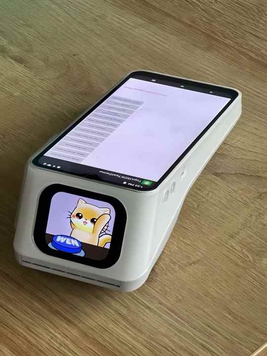 Dual Screen Handheld Pos Machine 4G NFC Card Reader Fintech Bank ...