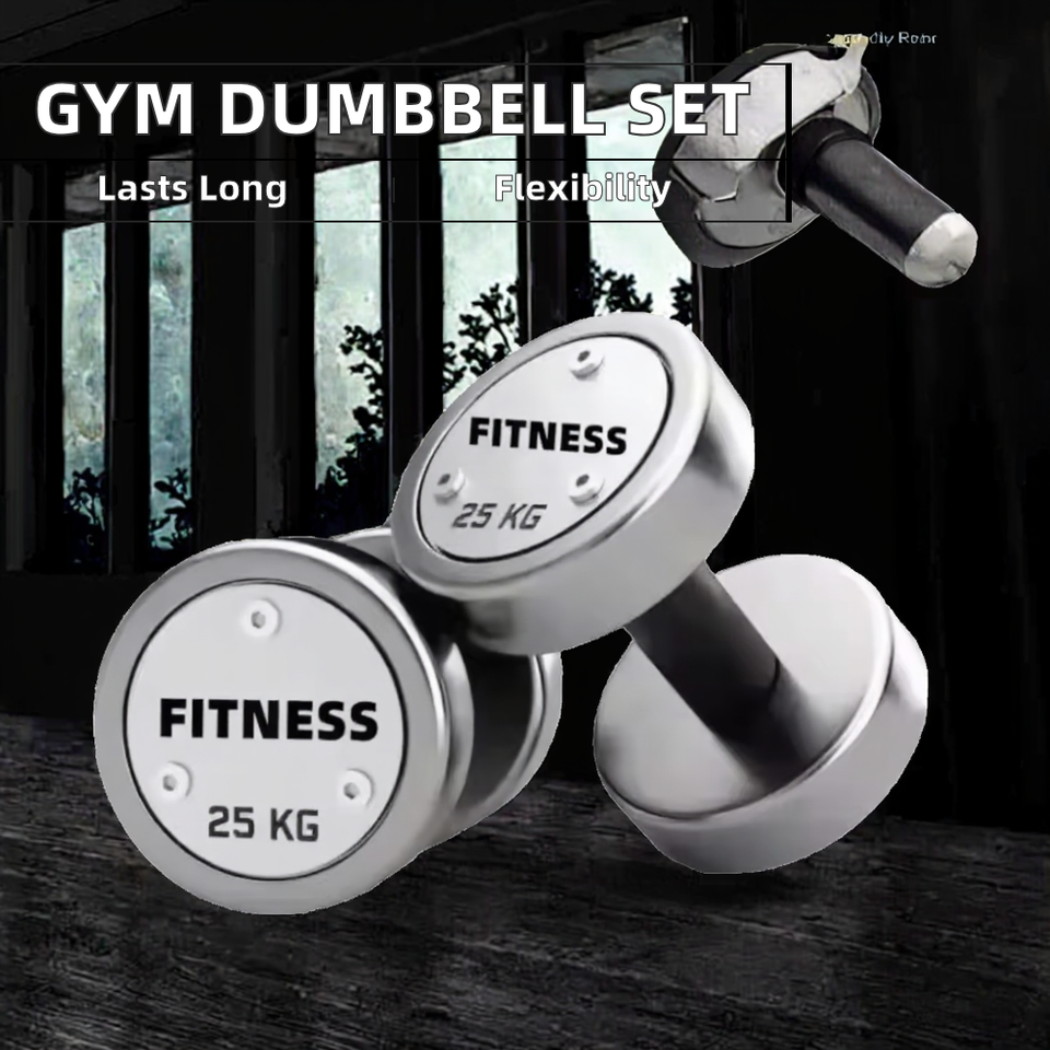 High Quality Adjustable Chrome Steel Dumbbell Set 2.5-100kg ...