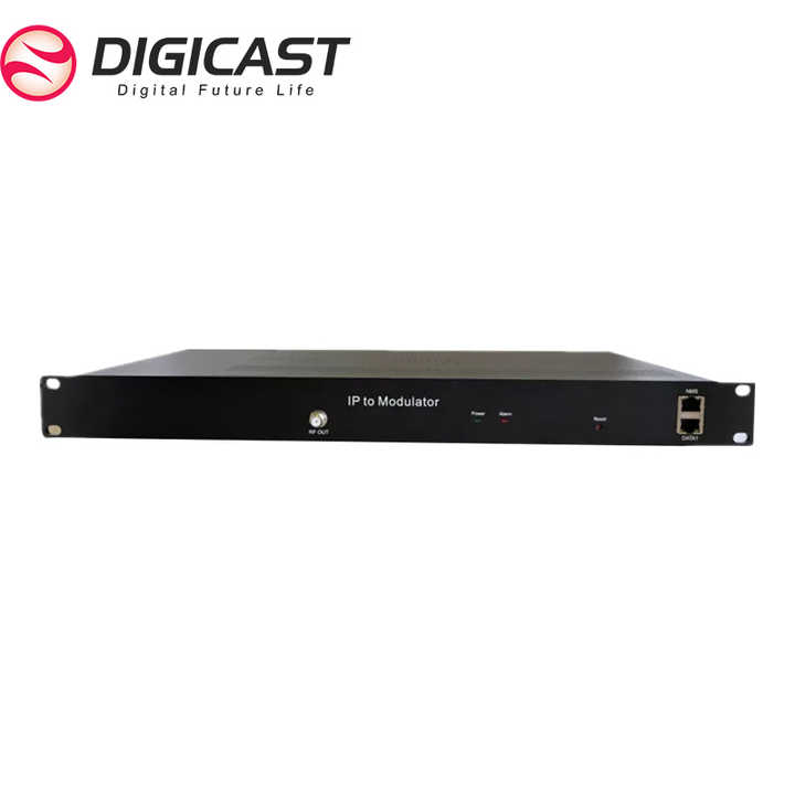 Multi Channels DVB-C QAM Modulator with IP to RF DVB-T Modulator for ...