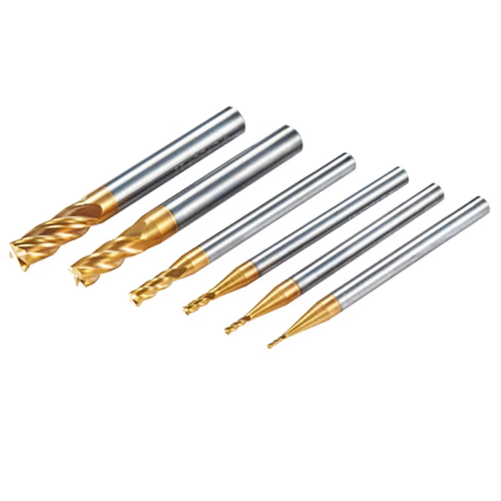 High-Efficiency ODM/OEM 4-Flute Straight Shank Flat End Milling Cutter ...