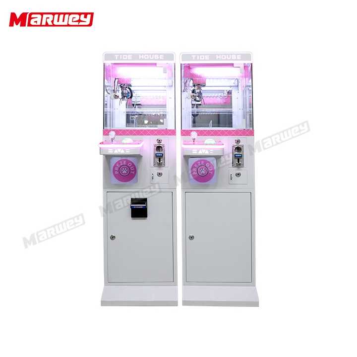 Indoor Amusement Gift Crane Machine Children Coin Operated Clamping ...