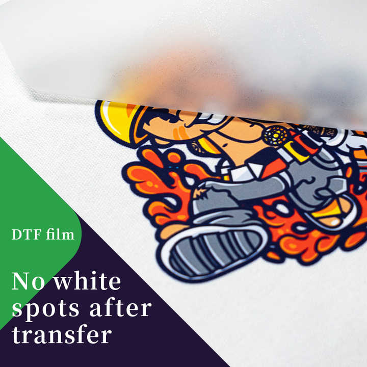 Digitech 75u A3 A4 Double Side Matte DTF Heat Press Transfer Film DTF PET Film Paper for Heat ...