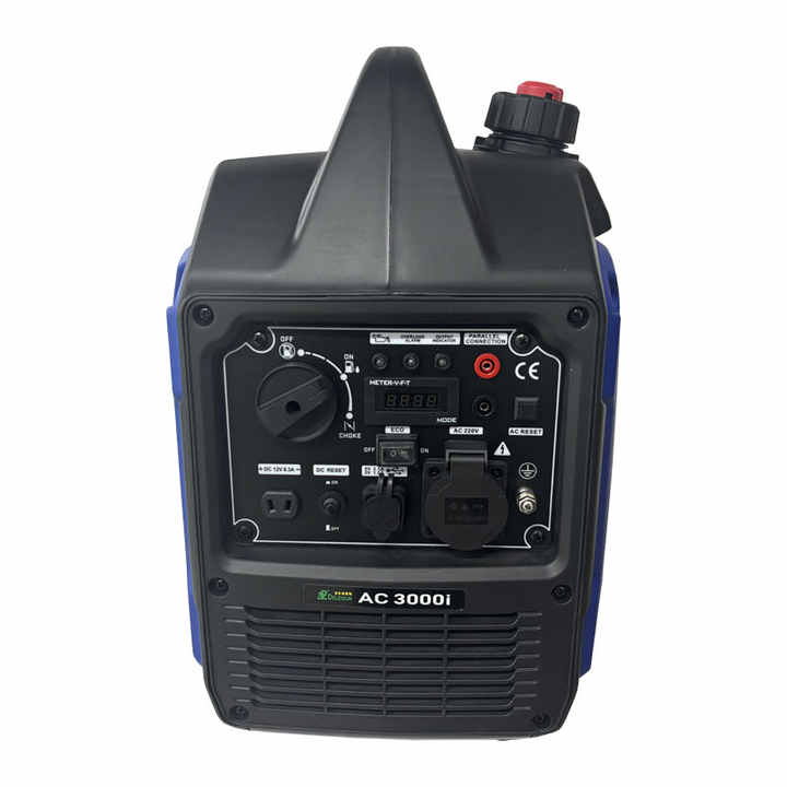 Quiet Portable 220V Gasoline Inverter Generator for Home & with 4 ...