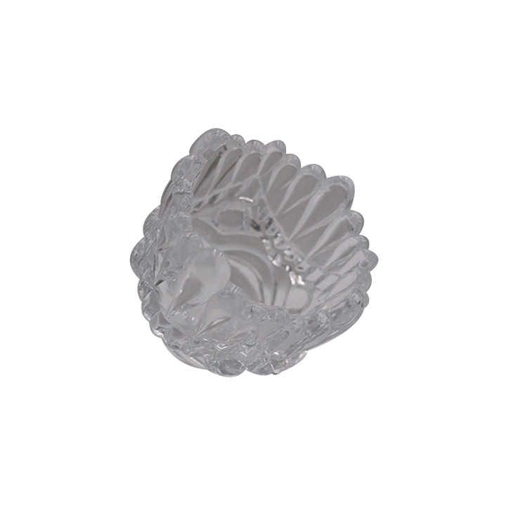 Clear glass Curtain Rod finials Decorative Finials Crystal Finials for ...