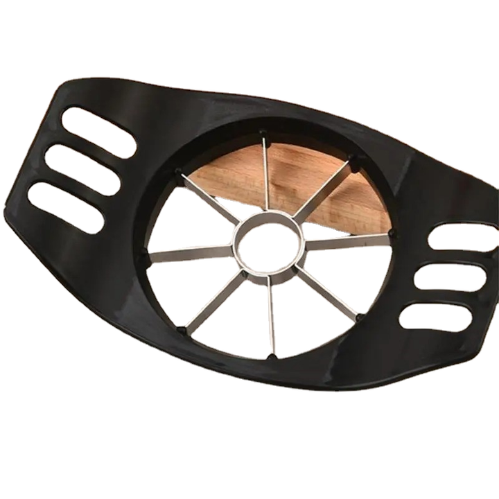 NEW Stainless Steel Fruit Slicer with 8 Blades & Plastic Handle Core ...