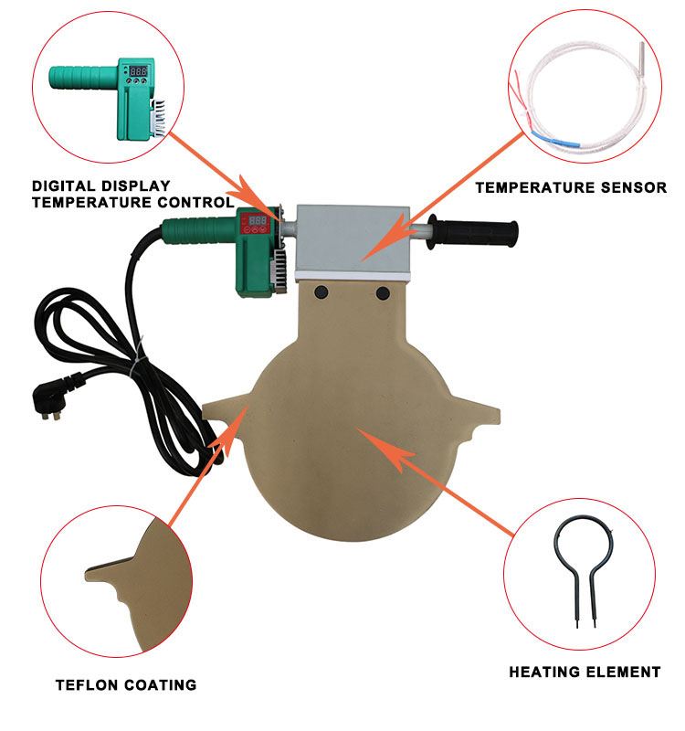 Máy Hàn Ống Nhựa Shbd160 - Buy Bada Butt Fusion Welding Machine For 63 ...