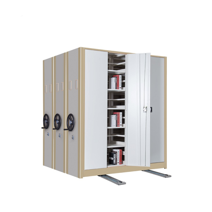 Metal Compact Mobile Shelving System Compact Movable Shelving Filing ...