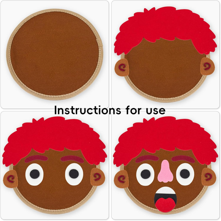 Felt Social Emotional Toys Classroom Materials DIY Felt Story Boards ...