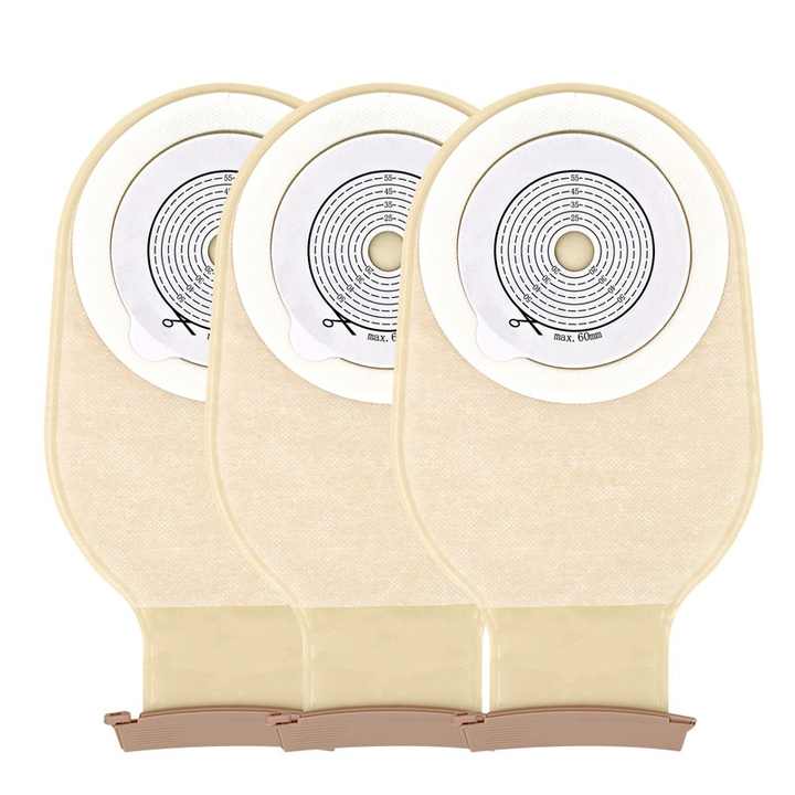 Monolithic Hydrocolloidal Drainage Colostomy Bag - CE Certified