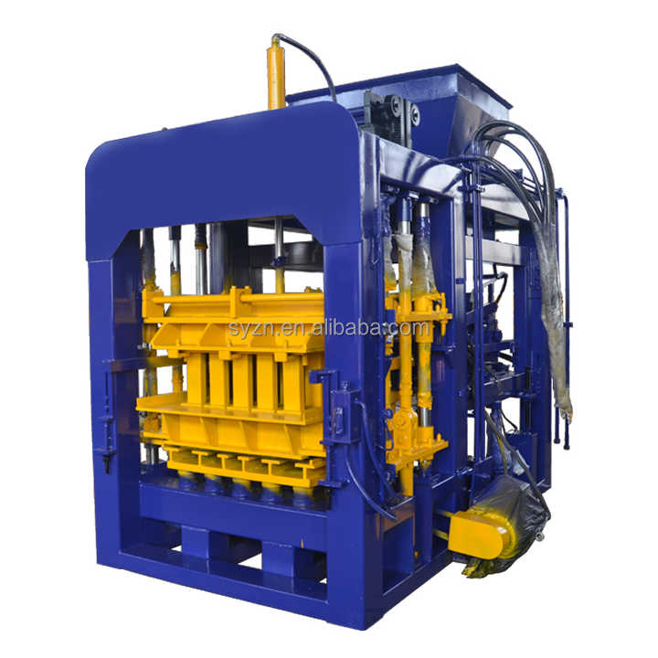 QT8-15 Interlocking Concrete Block Machine - Durable & Efficient