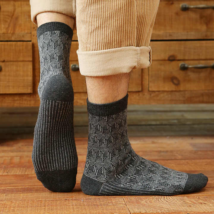 High Quality Cotton Gift Box 5 Pack Socks for Men