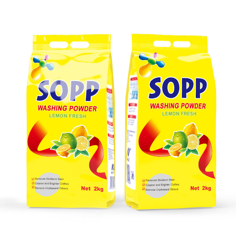 250g Disposable Eco-Friendly High Quality Detergent Powder for Apparel ...