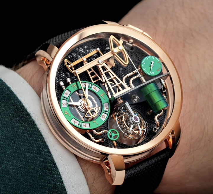 High Quality Analog Mechanical Movement Watch with Water Resistant ...