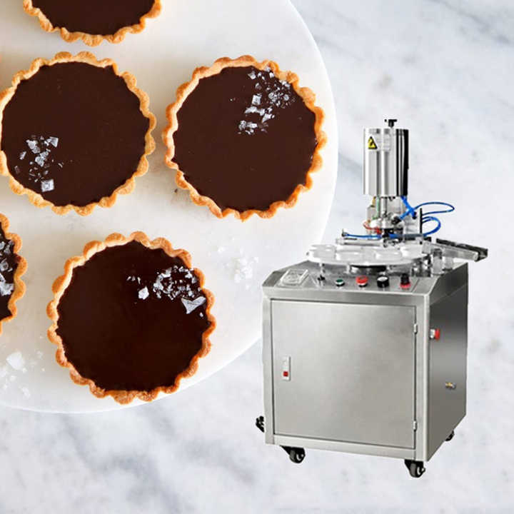 Tartlet Egg Tart Shell Maker Snack Machine Tart Shell Forming Machine ...