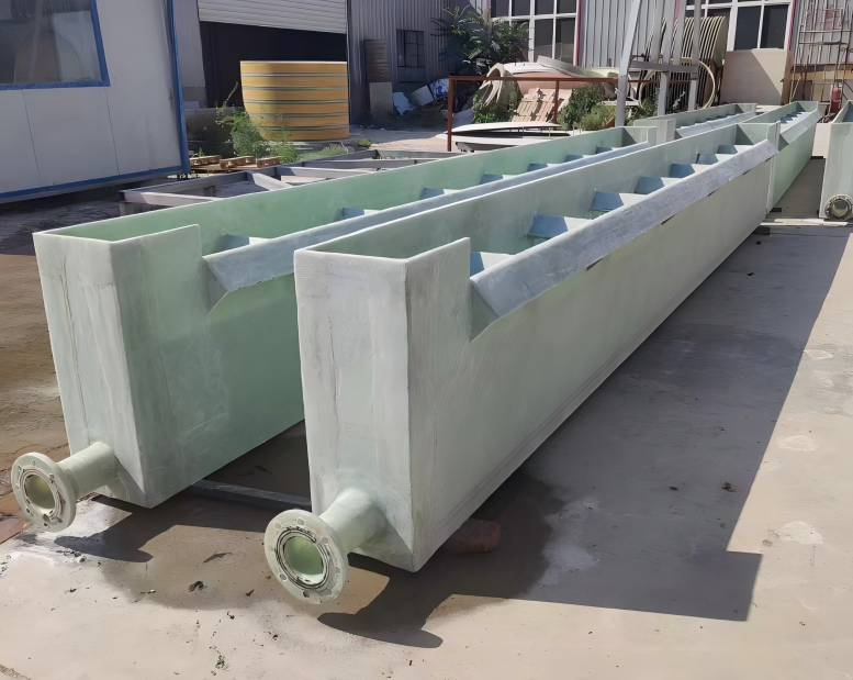Glass Fiber Reinforced Plastic Electrolytic Cell Acid Washing tank ...