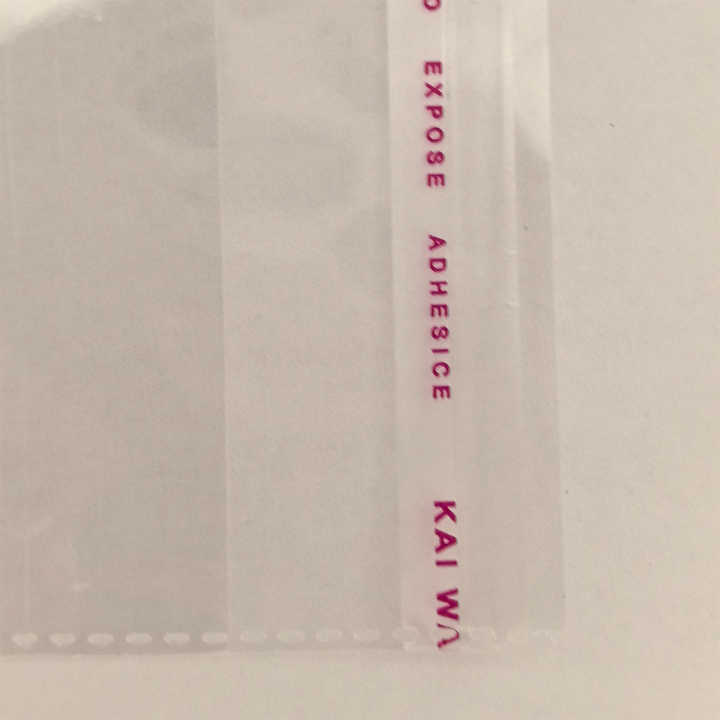 OPP Plastic Bags Clear Self-Adhesive Customized Labels Economical ...