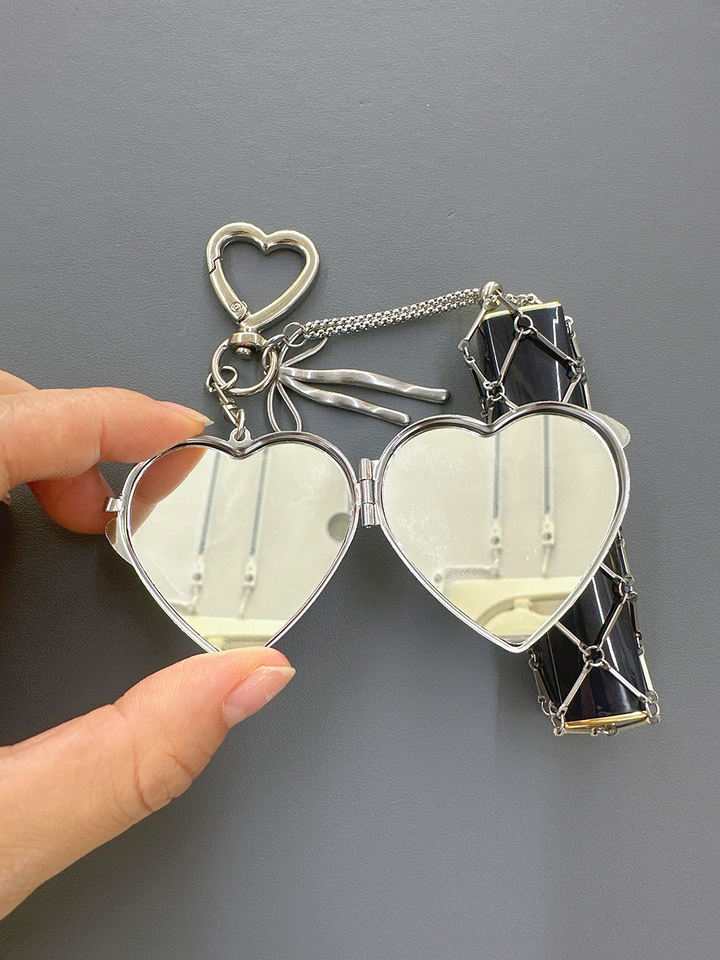 Stainless Steel 18k Gold Net Bag for Lipstick - Women's Star Heart ...