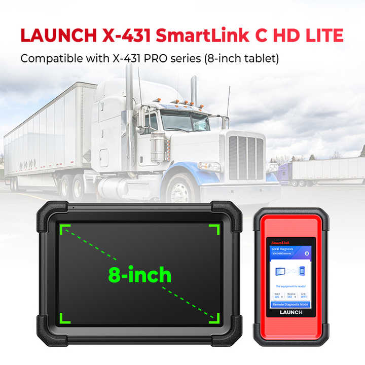 Launch X431 X-431 SmartLink C HD LITE Heavy-Duty Diagnostic Module with ...