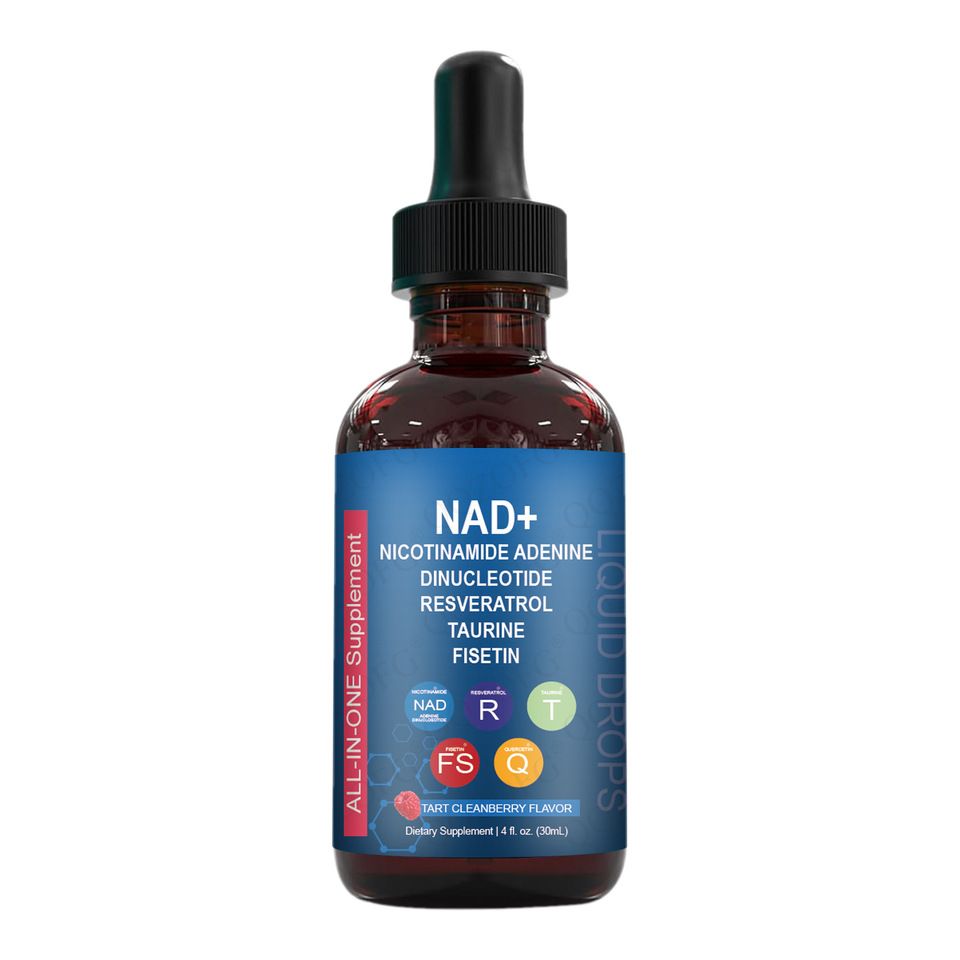 All-in-1 Liposomal Nad+ Drops For Energy & Immunity | Herbal Supplement Oem