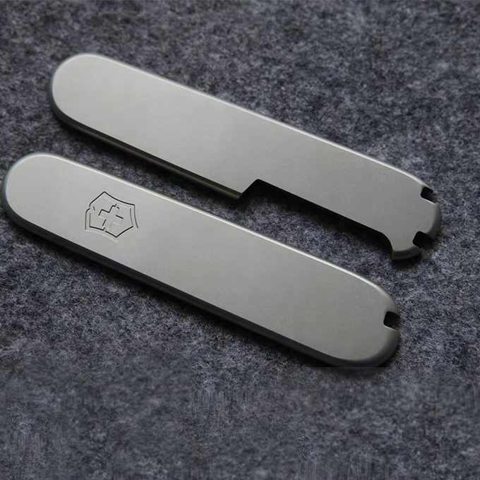 Custom Made Titanium TC4 Billet Replacement Handle Scales for 65mm ...