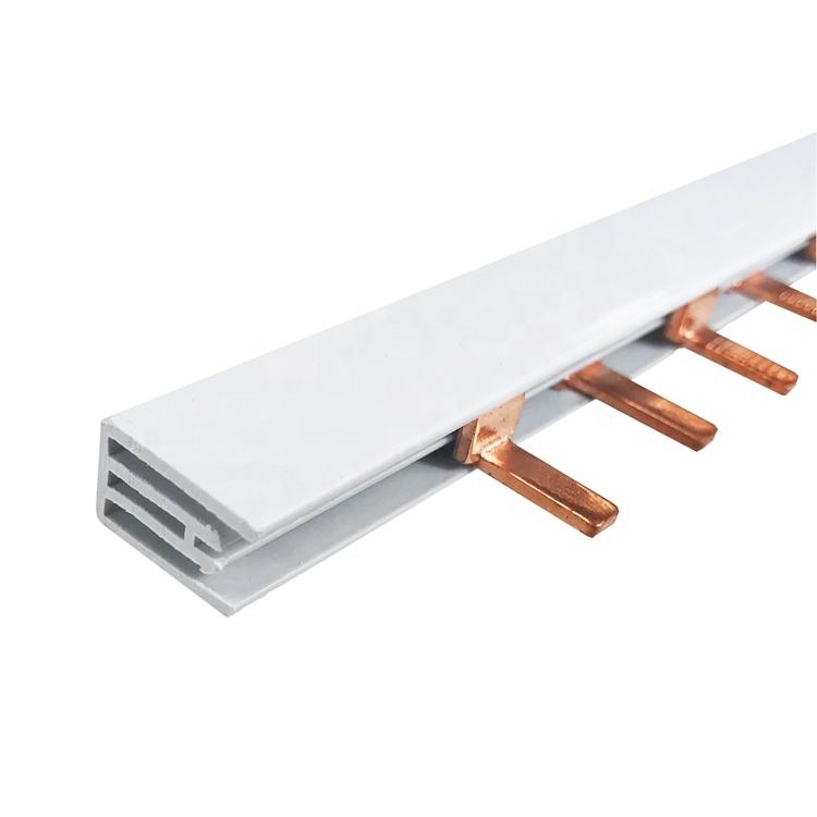 Copper Busbar 2P 63A 80A 100A for Electrical Panels, CE Certified ...