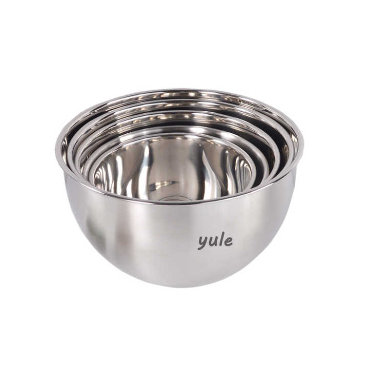 아이스크림 샐러드 디저트를위한 뚜껑이있는 유럽 201SS 스테인레스 스틸 믹싱 그릇| Alibaba.com