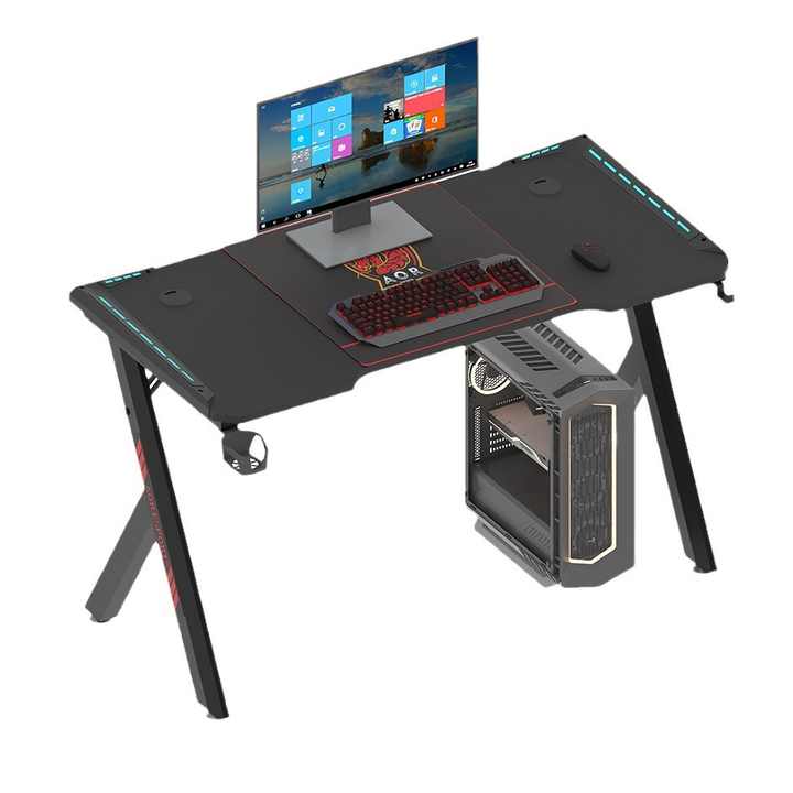 Modern E-Sports Desk for Home Office Bedroom Student for Study Gaming ...