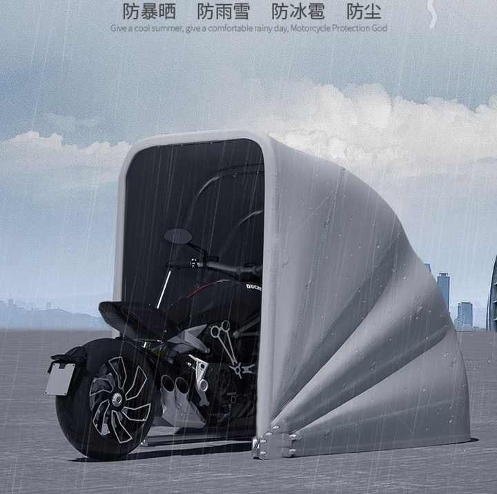 Standard Motorcycle Shelter Storage - Easy Install Garage