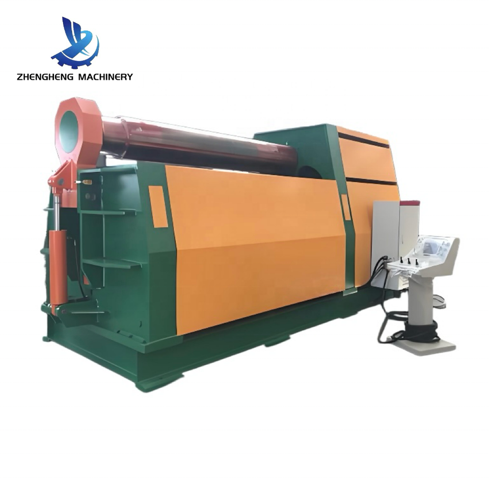 40x2500mm CNC 4 Roller Plate Rolling Machine - ZHENGHENG