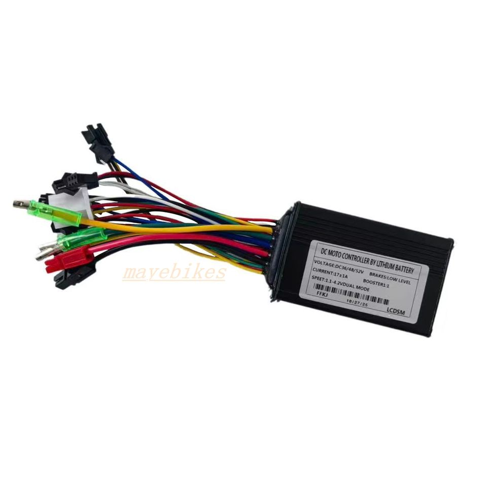 250w 350w 17A Hub Motor Controller With GD01 LCD Display and PAS and ...