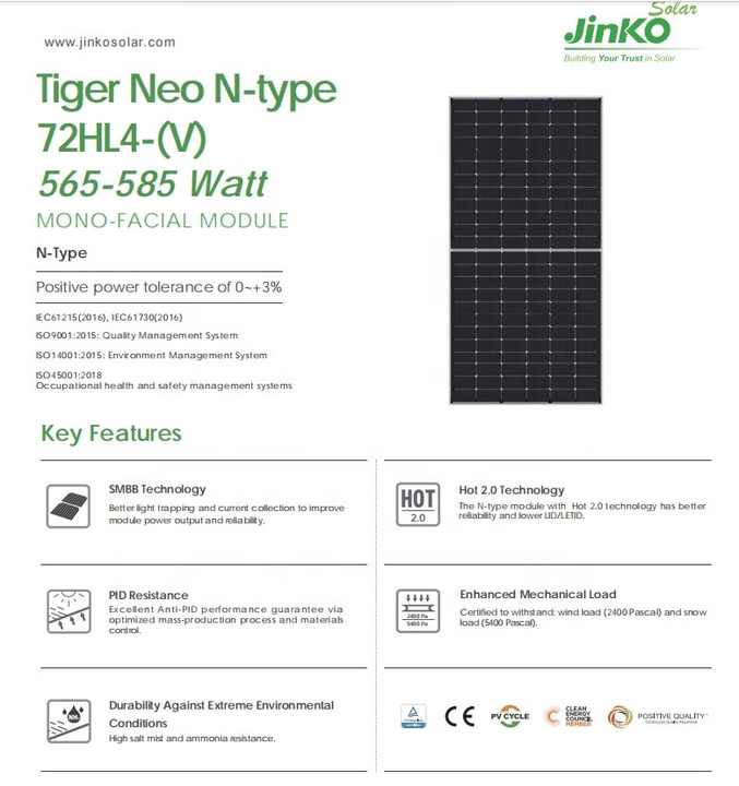 Jinko Solar Panels - Efficient, Reliable Power Solutions